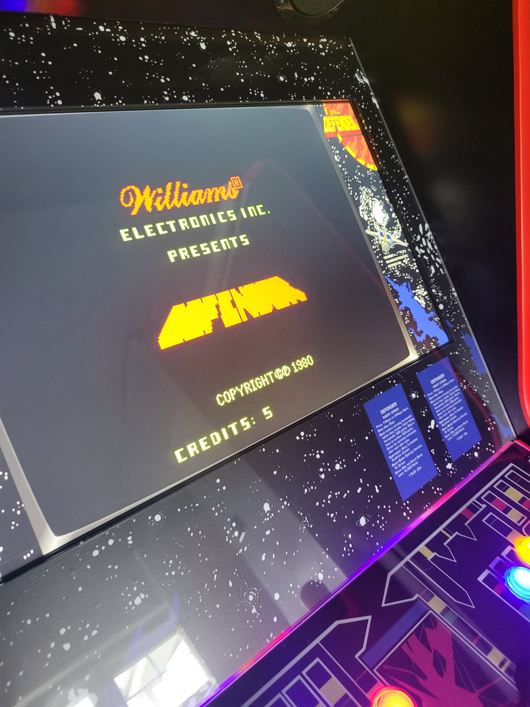 Defender Arcade Machine for sale - 15,000 games - Defender Arcade Game ...