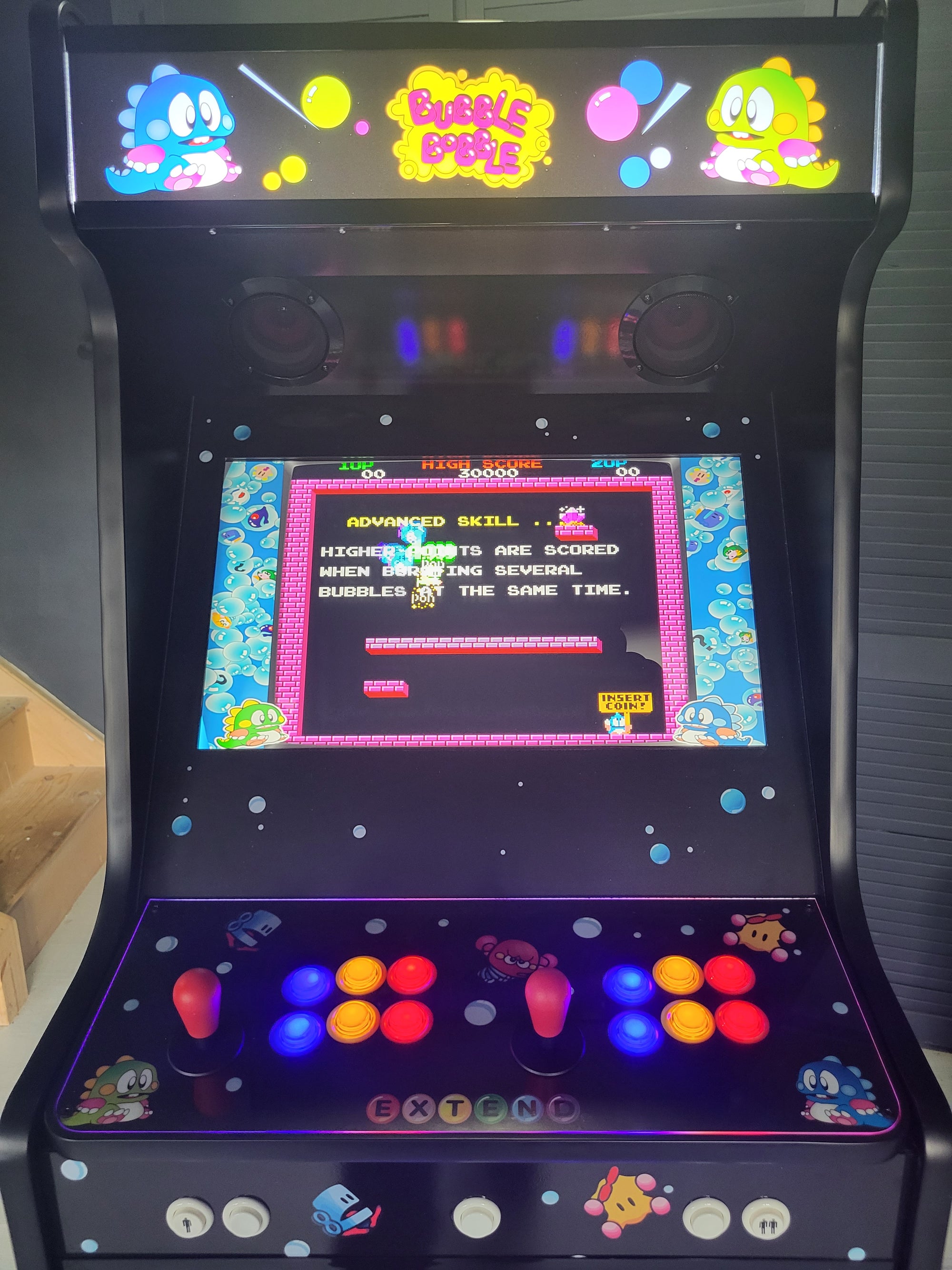 Bubble Bobble Arcade Machine for sale - 15,000 games - Bubble Bobble ...